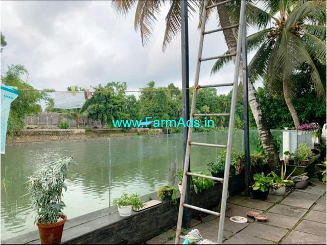 Water frontage House in 35 Cents Land for Sale in Kottayam Kottayam - FarmAds.in