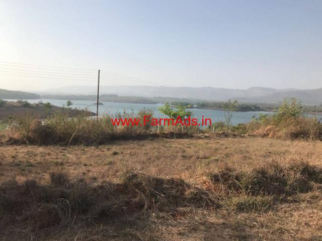 0.5 Acre agri land adjoining Tata dam backwater for sale near Kanhe ...