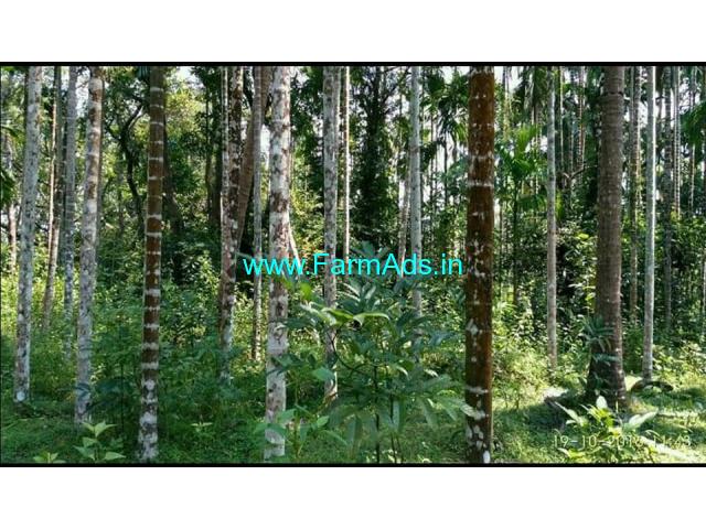 8 Acre patta farm land for sale at perdoor, Udupi with 3 side river ...